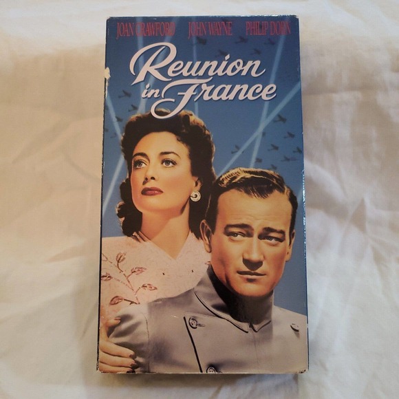 MGM | Media | Reunion In France Vhs 99 Joan Crawford John Wayne | Poshmark